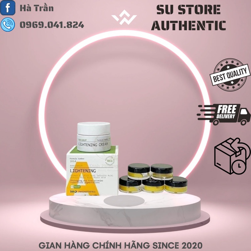 Kem peel Vitamin A 5% Innoaesthetics Inno LIGHTENING Tái Tạo Đều Màu Da ...