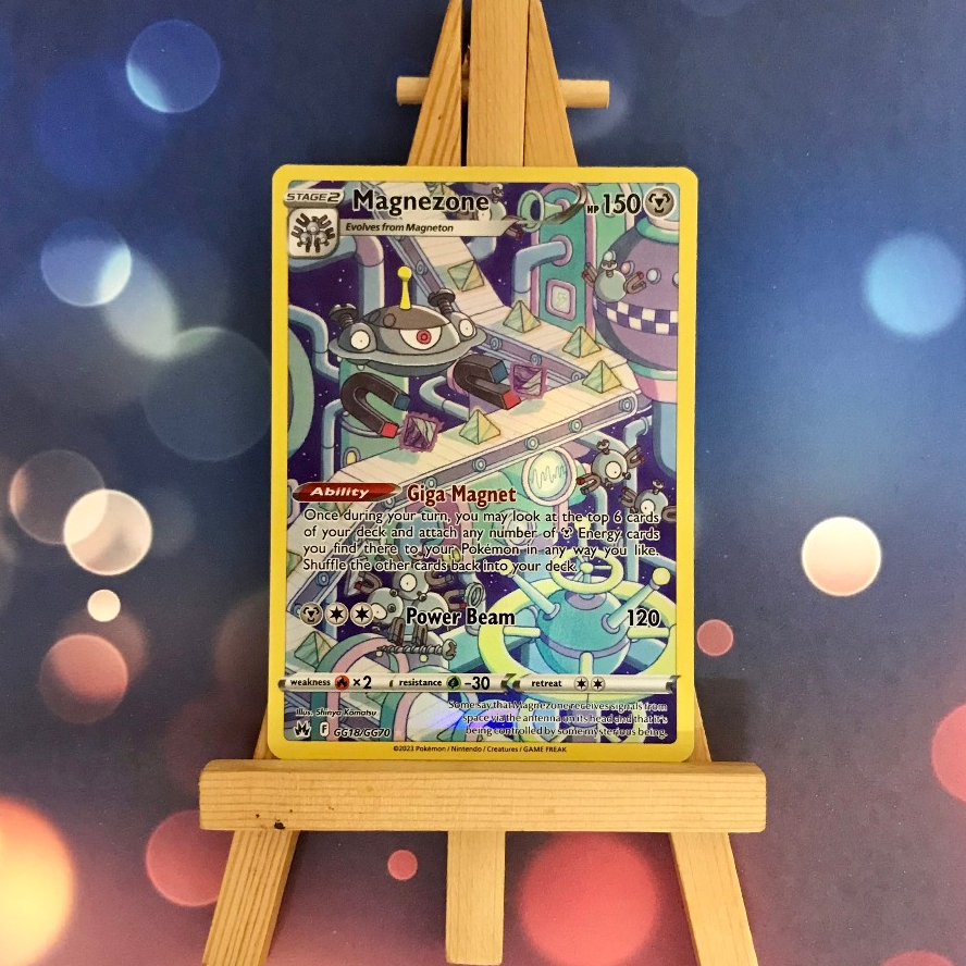 Thẻ hình Pokemon Magnezone GG18/GG70 - Lá bài lẻ Holo Rare tiếng Anh ...