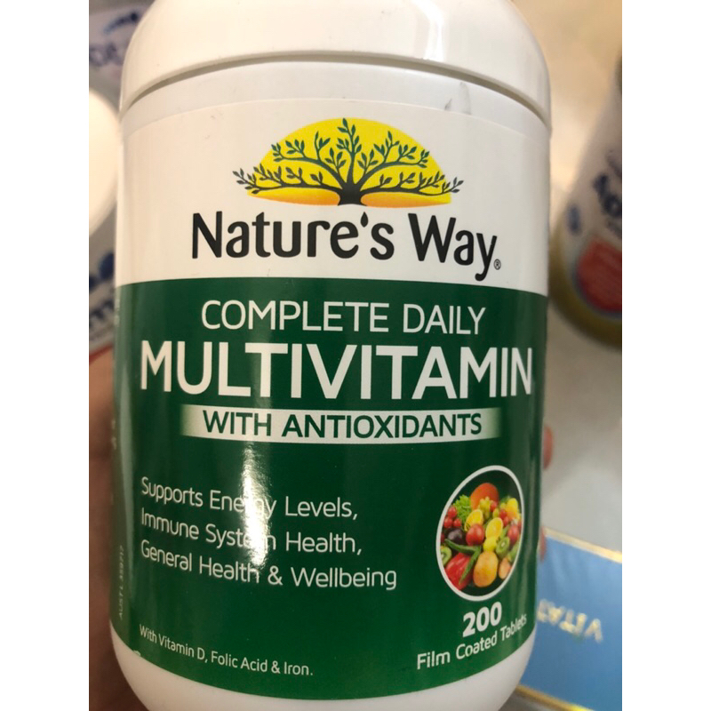 Vitamin tổng hợp Úc nature’s way complete daily multivitamin - 200 Viên ...