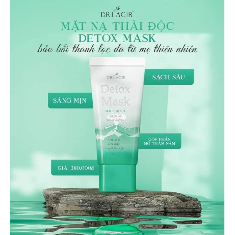 mặt Nạ thải độc detox mask dr lacir 20g (chính hãng) | Shopee Việt Nam