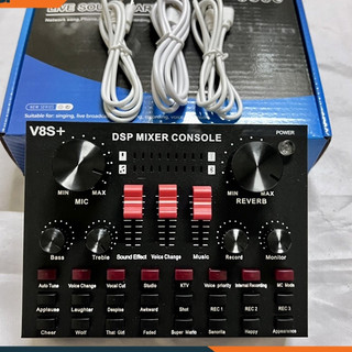 (Sỉ&lẻ)Sound card V8,V8S,V8S+Có Autotune,kết nối không dây bluetooth ...