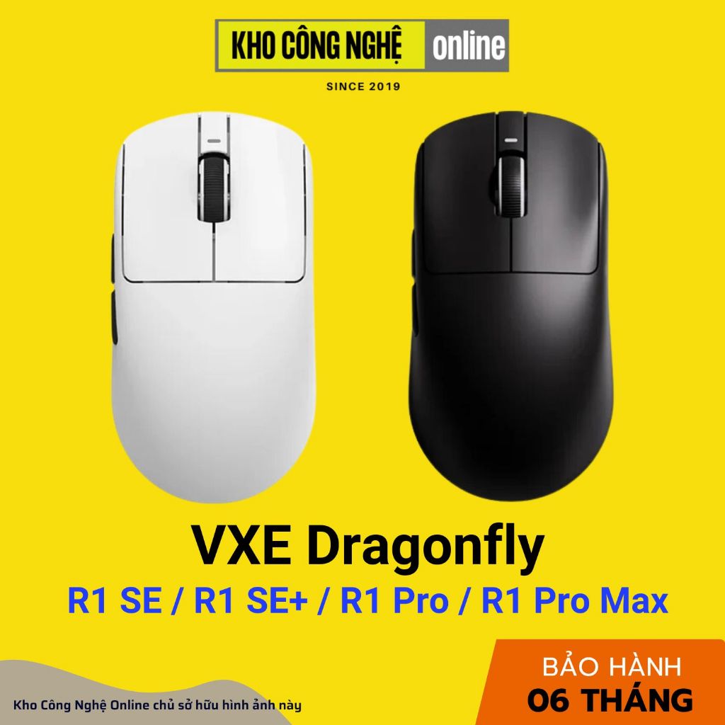 Chuột không dây VXE R1 SE / R1 PRO MAX - ATK R1 SE + (Hàng Chính Hãng ...