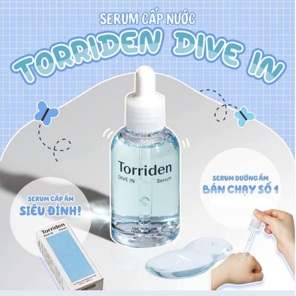 Serum Torriden Dive In Serum giúp cấp ẩm cho da Low Molecular ...