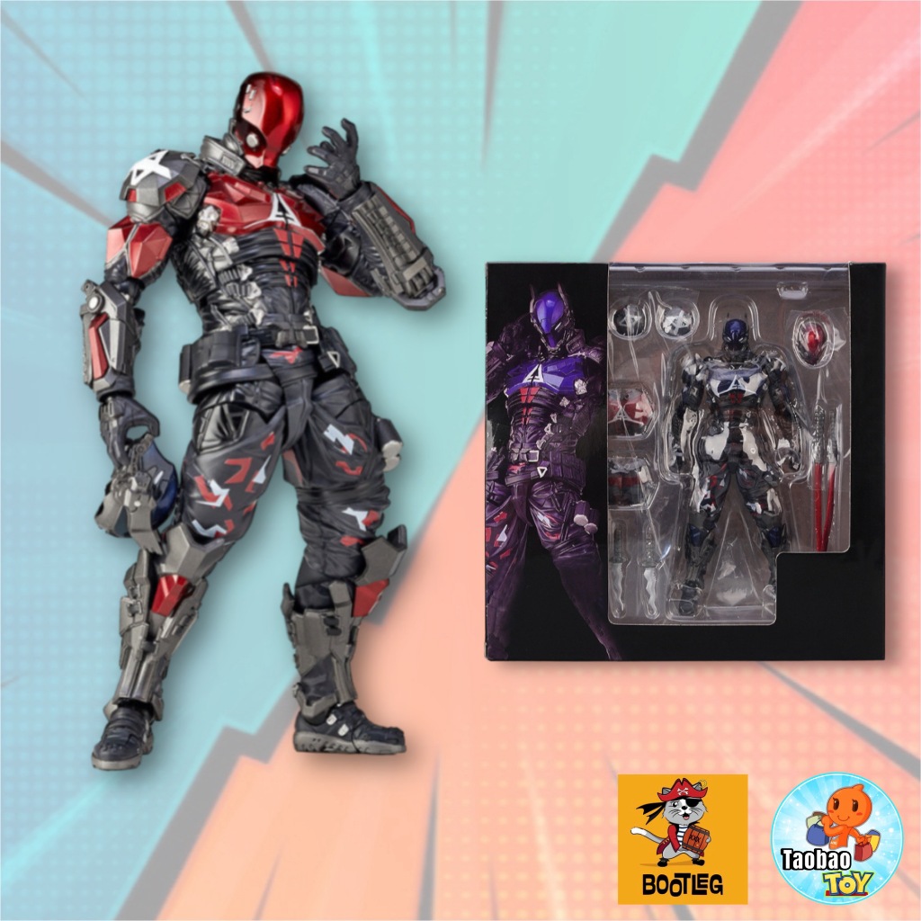 (Có Sẵn-Hoả Tốc) Mô Hình Nhân Vật Arkham Knight Batman Revoltech ...