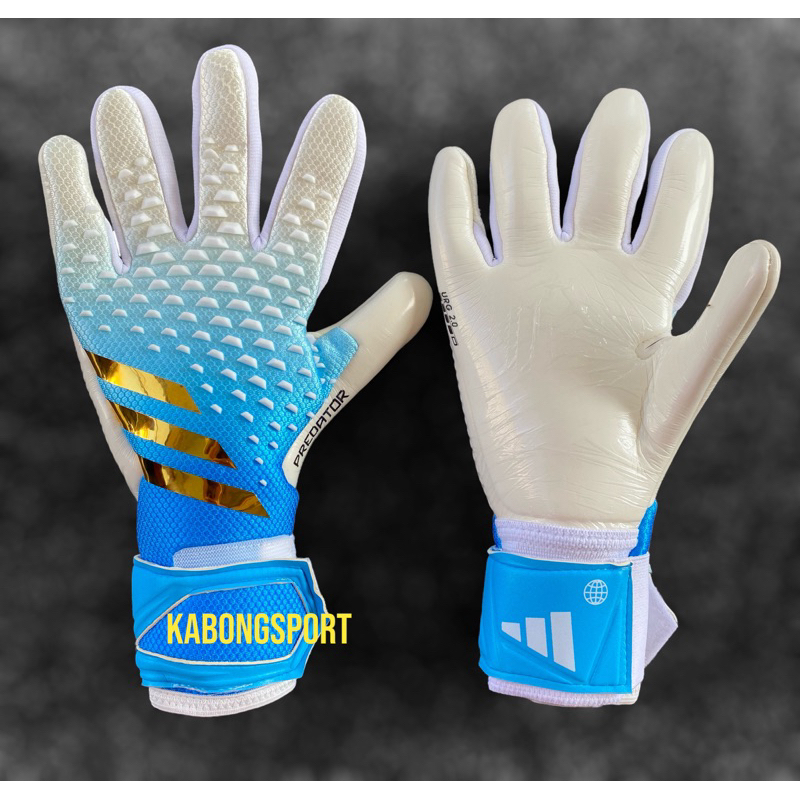 Găng tay thủ môn Predator 2023 Ver1 dính bóng size 7,8,9,10 Bao tay bắt ...