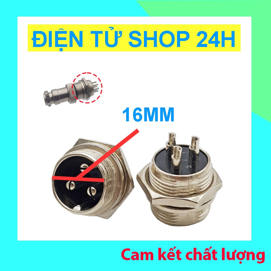Đầu Nối Tròn GX16 2P/3P/4P/5P/6P/7P - Jack Nguồn | Shopee Việt Nam