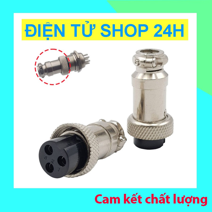 Đầu Nối Tròn GX16 2P/3P/4P/5P/6P/7P - Jack Nguồn | Shopee Việt Nam