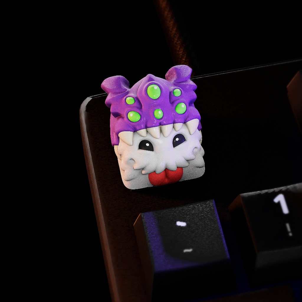 Phôi keycap LOL/Liên minh Huyền thoại - Teemo, Poro, Nasher, Draven ...