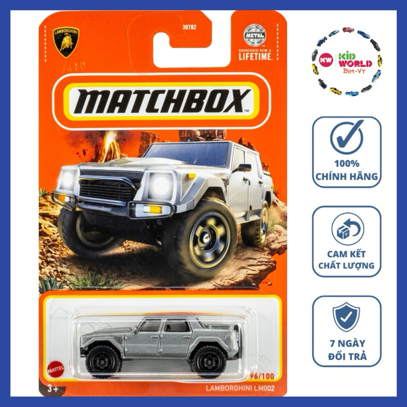 Xe mô hình Matchbox Lamborghini LM002 HVL94. | Shopee Việt Nam