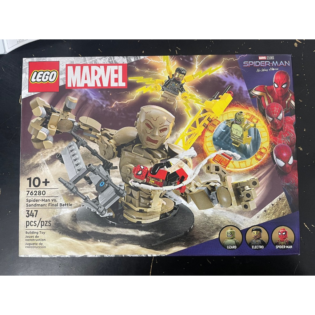 Lego 76280 Spider-Man vs. Sandman: Final Battle - Người nhện đối đầu ...