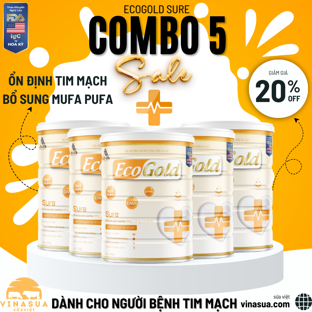 Sữa Bột Ecogold Sure giúp phục hồi sức khỏe và duy trì tình trạng cơ ...