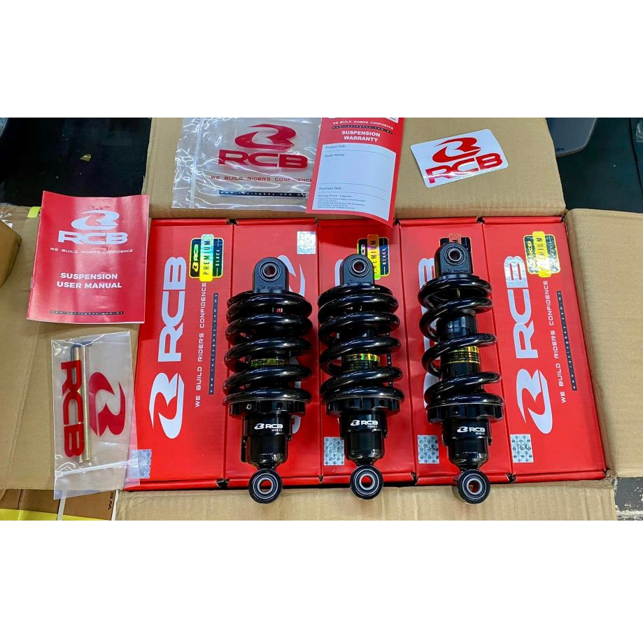 Phuộc RCB M2 Đen Ty Vàng Size 208mm Cho Xe Exciter 150, Exciter 155VVa (Gắn Được Cho Exciter ...