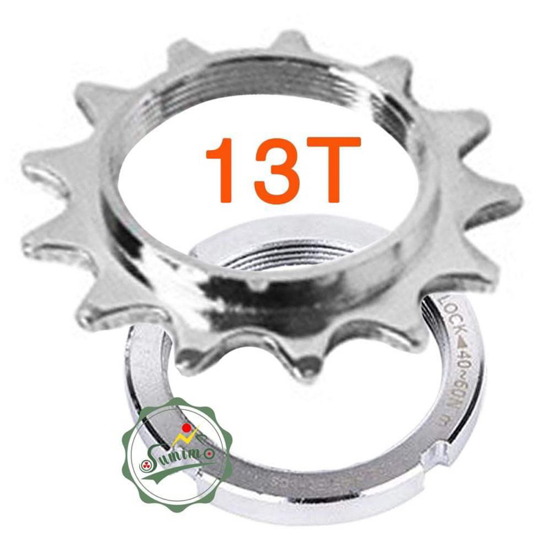 Líp kèm khoá lip xe đạp Fixed gear 13T->18T kèm khoá loại thép cao cấp không gỉ | Shopee Việt Nam