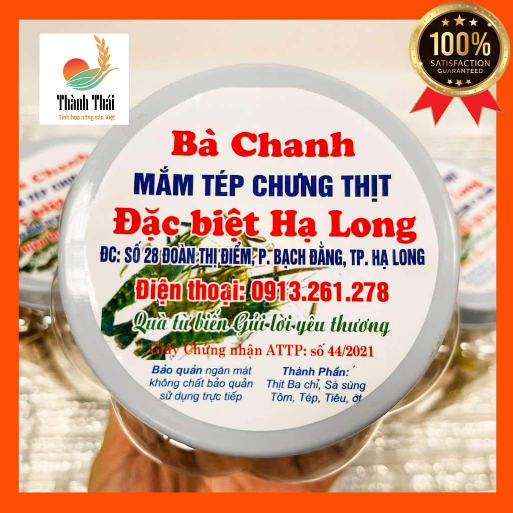 MẮM TÉP CHƯNG THỊT BÀ CHANH- ĐẶC SẢN SỐ 1 HẠ LONG ( KHÔNG SỬ DỤNG CHẤT BẢO QUẢN ) | Shopee Việt Nam