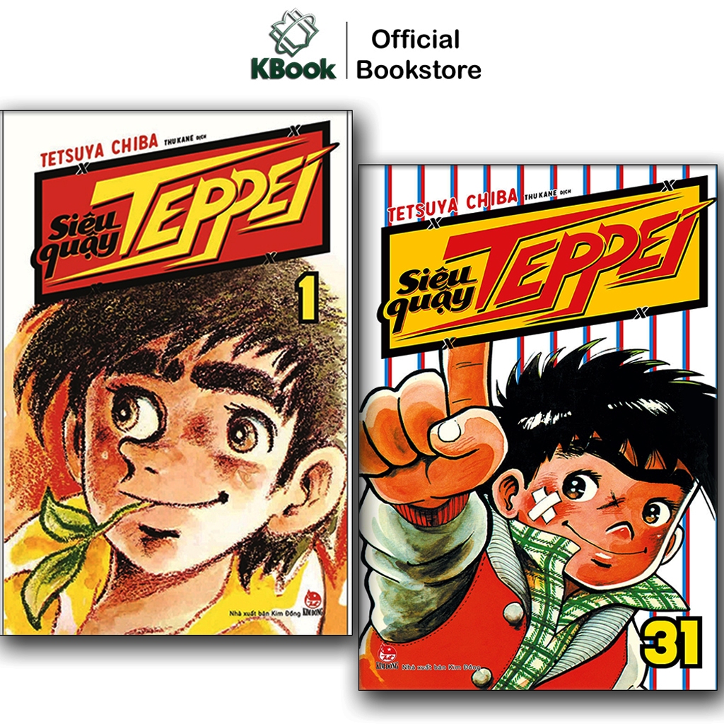 Truyện Tranh - Siêu quậy Teppei (Tập 1 - 31) - Kim Đồng | Shopee Việt Nam