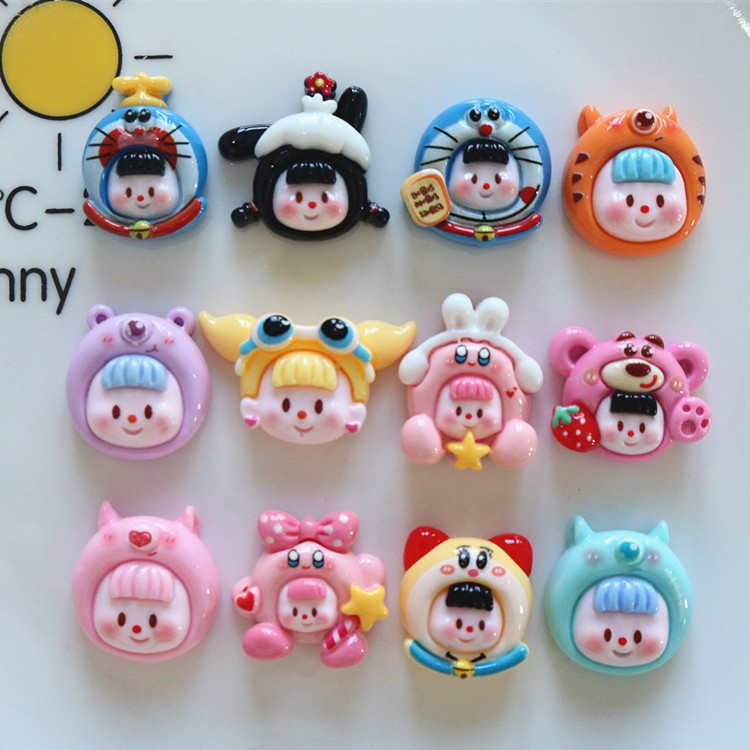 Charm Crocs, Sticker Gắn Dép Hình Em Bé Động Vật Trang Trí ốp điện ...