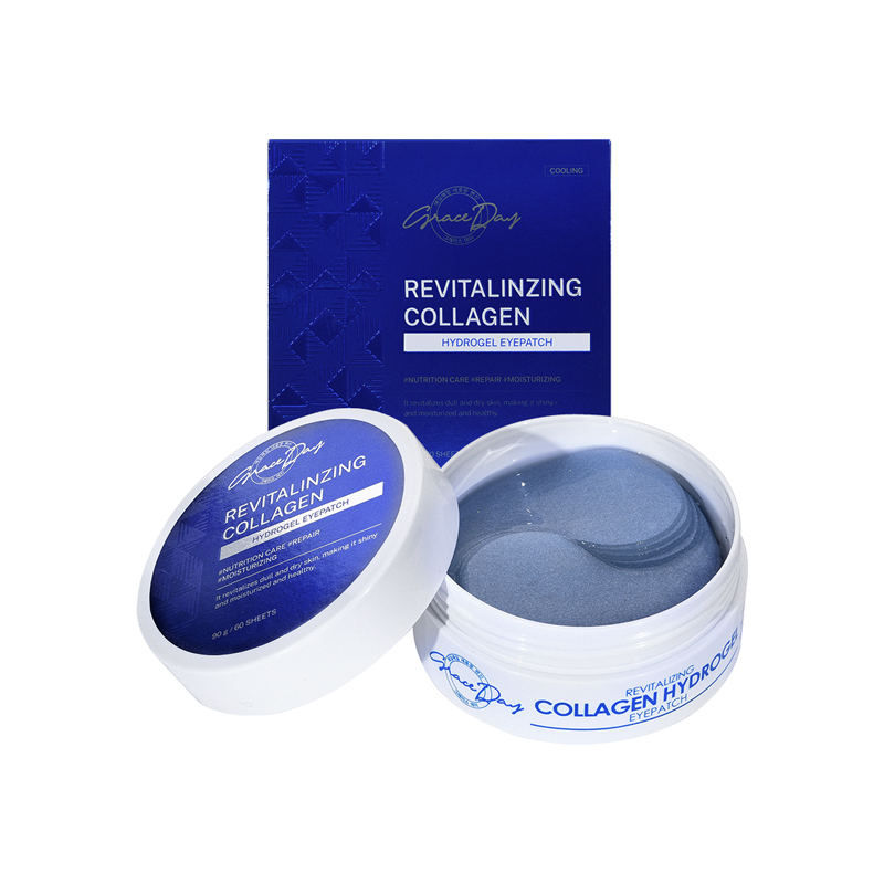 Mặt nạ mắt collagen GRACE DAY REVITALIZING COLLAGEN HYDROGEL EYEPATCH 60 miếng | Shopee Việt Nam