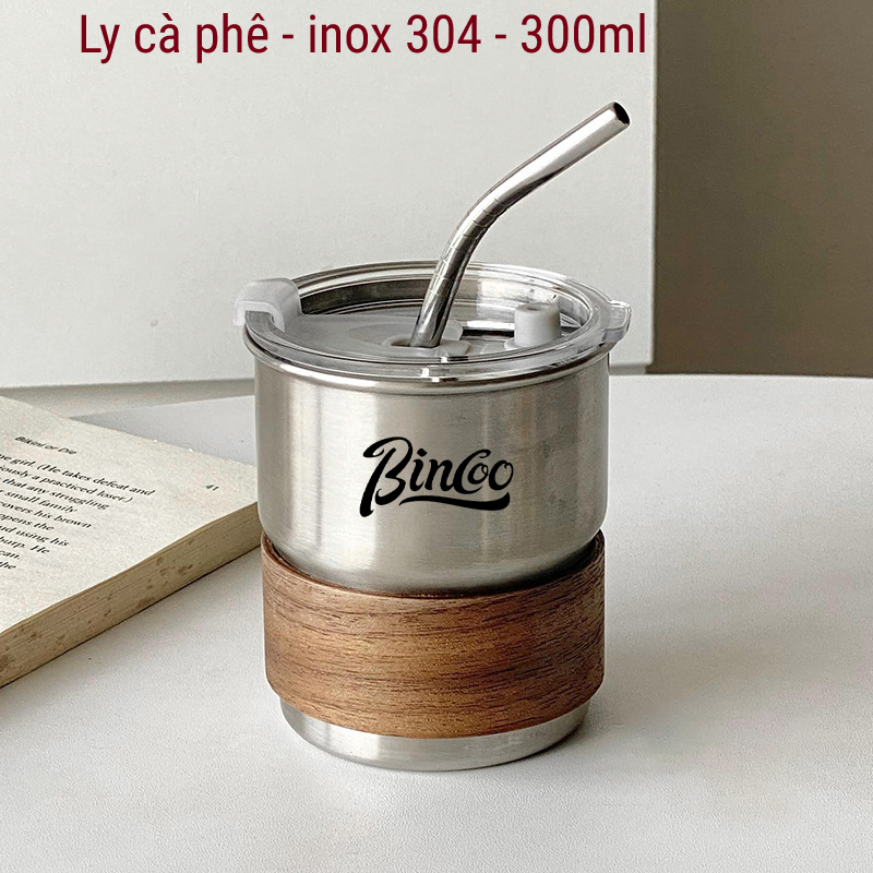 Phin pha cà phê truyền thống inox 304, sơn tĩnh điện, an toàn sử dụng Bincoo ( tặng ly coffee ...