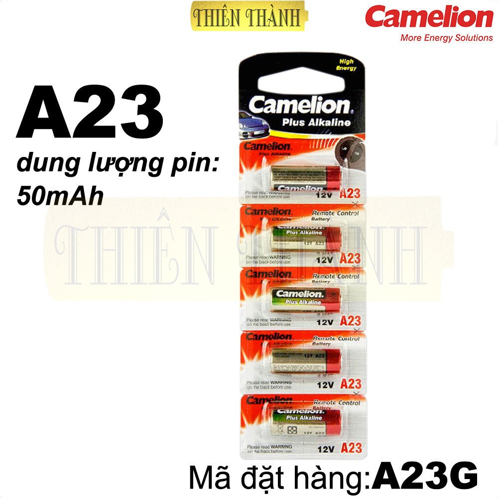 pin A23/23A(A27/27A),pin alkaline 12V,cho điều khiển cửa cuốn,chìa khóa ...