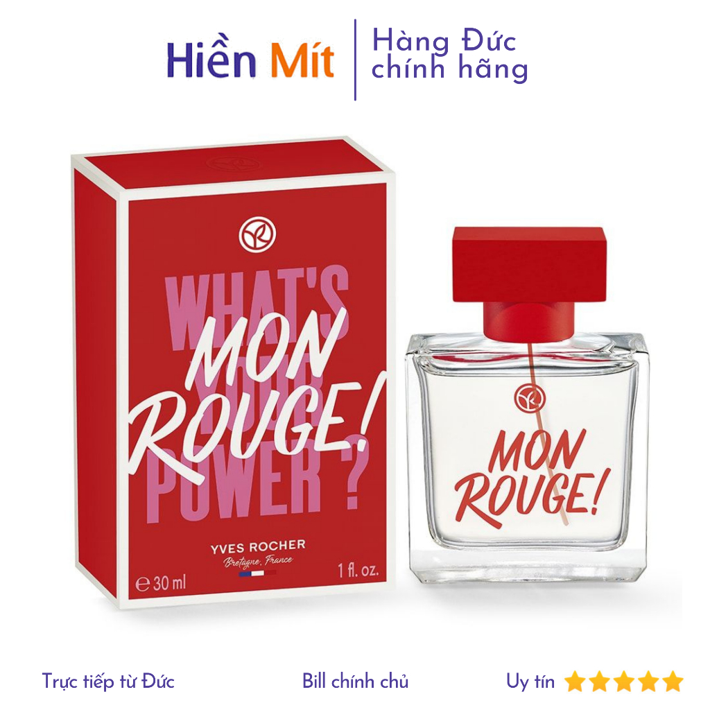 Nước hoa Yves Rocher MON ROUGE! EAU DE PARFUM 30ML | Shopee Việt Nam