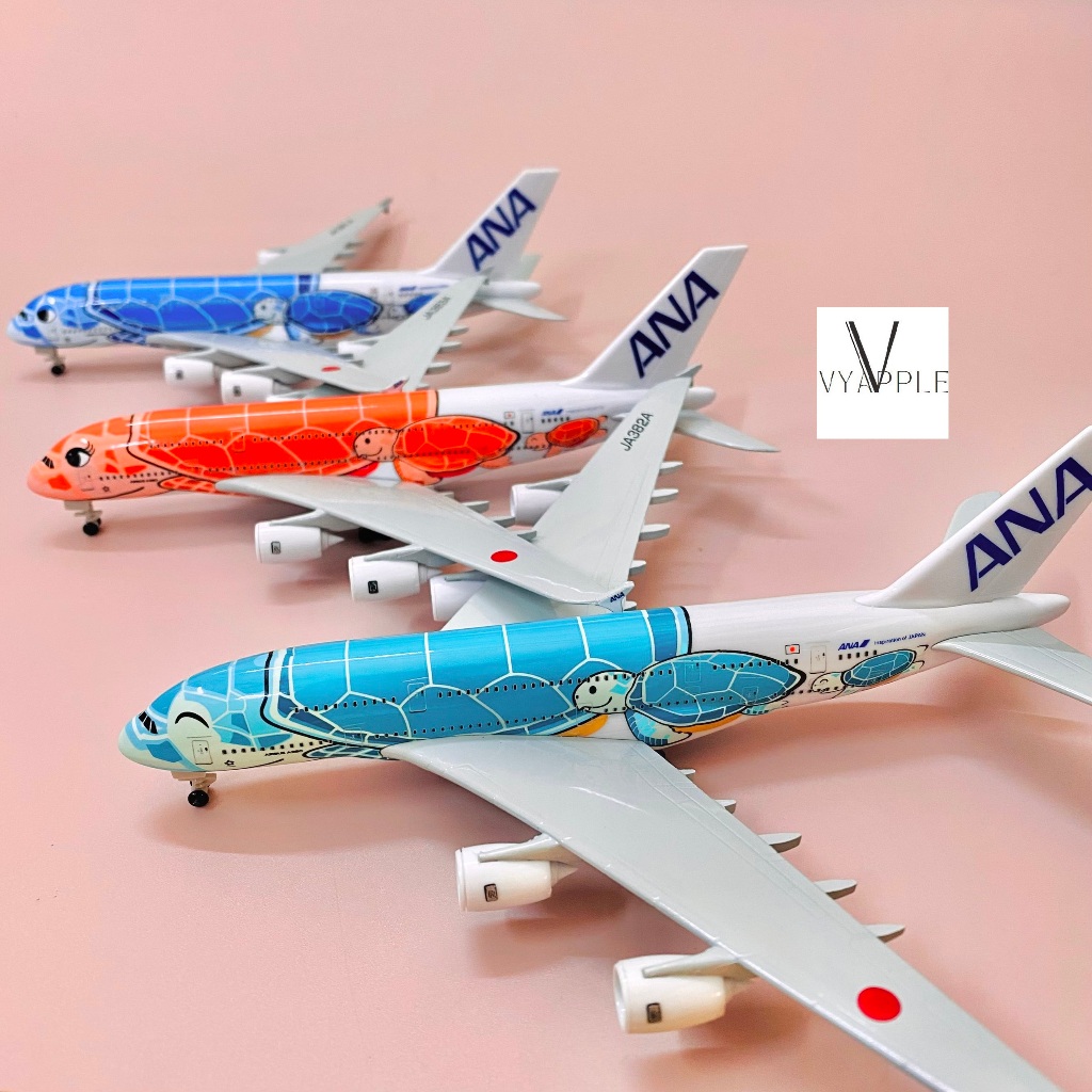 Máy Bay Airbus A380 ANA Livery "Flying Honu" Rùa Biển. Mô Hình Tỉ Lệ 1: ...