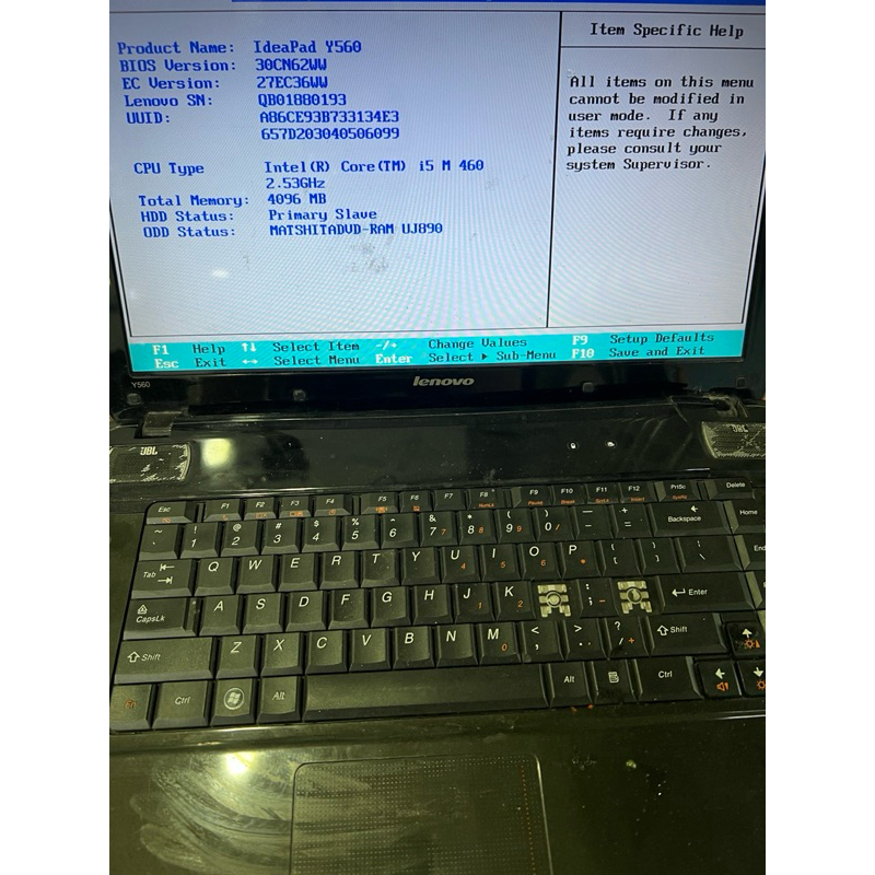 Mainboard lenovo Y560 chip hm55 vega onbo main zin tháo may | Shopee Việt Nam