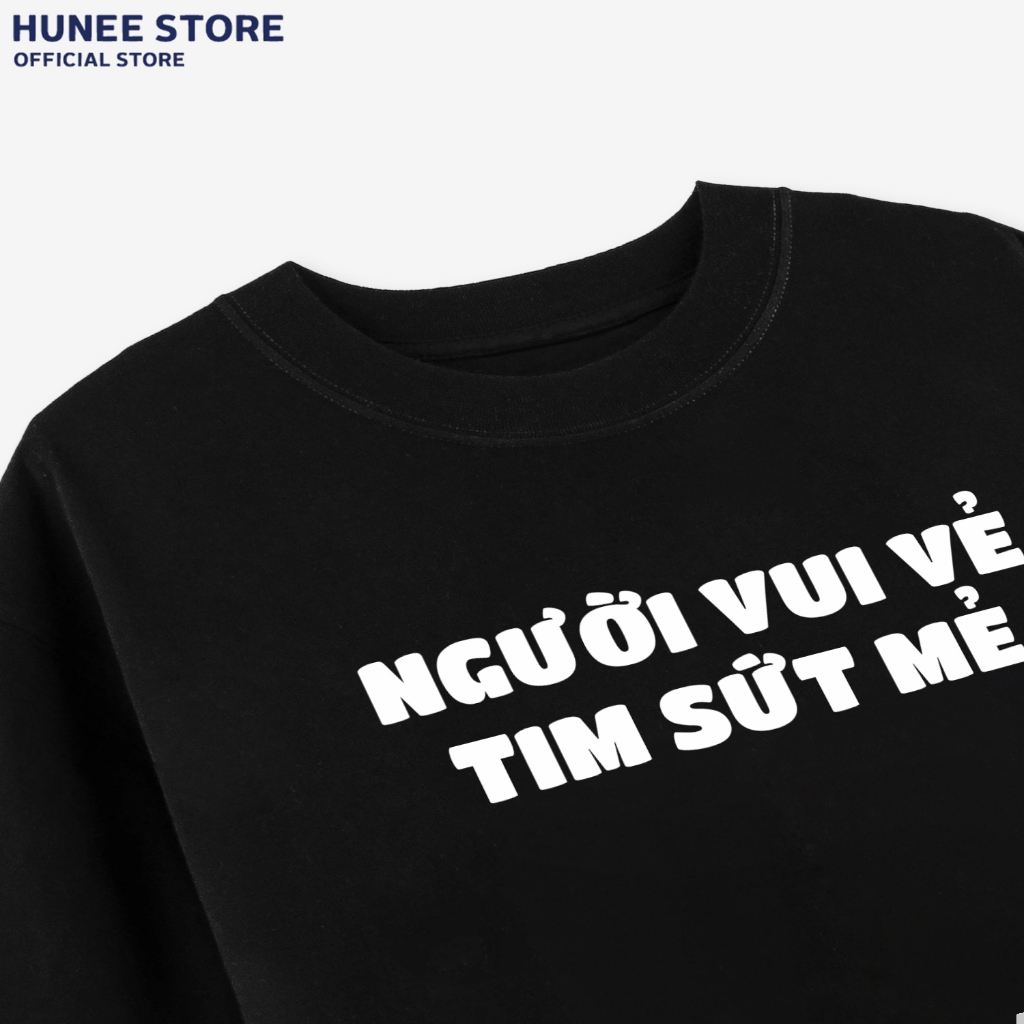Áo Thun Tay Lỡ Nam Nữ Cotton Unisex , Áo Phông Cổ Tròn Hài Hước Form ...