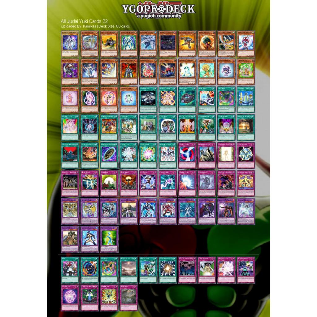 [Card In Yugioh] Judai Yuki Deck (Card English) | Shopee Việt Nam