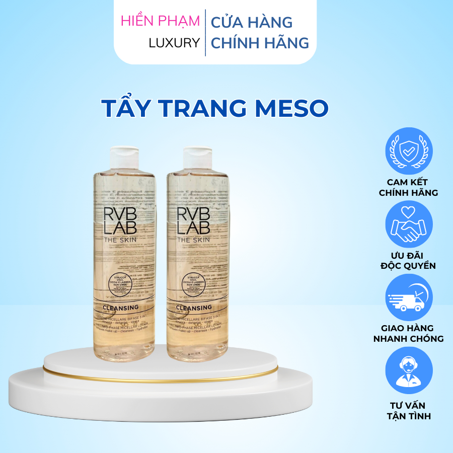 Tẩy trang Meso thế hệ mới 3 in1 làm sạch sâu cả Mắt - Môi - Mặt ...