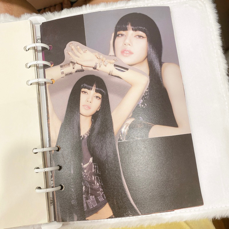 Bìa trang trí binder A5 diy từ album scarpbook blackpink | Shopee Việt Nam