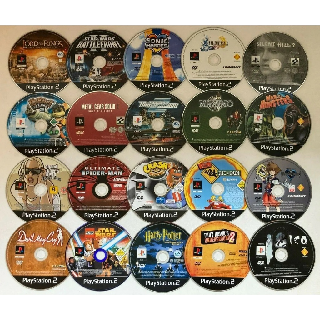 List Đĩa game cho PS2 - Chính Hãng SONY - Đã qua sử dụng. | Shopee Việt Nam