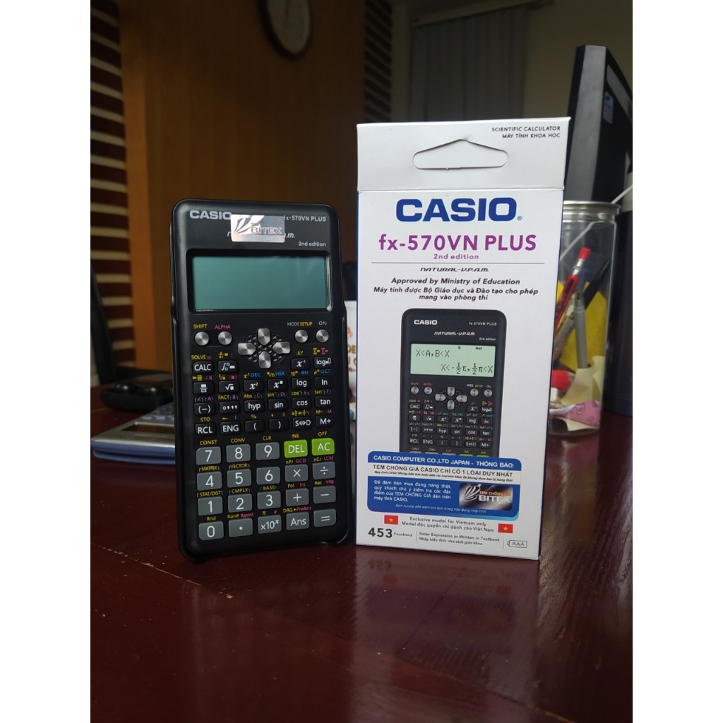 Máy tính Casio Fx-570VN Plus New (Mẫu mới - 2nd Edition) | Shopee Việt Nam