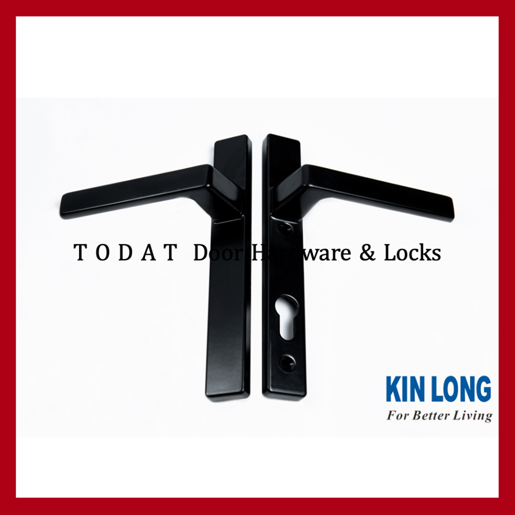 CẶP TAY NẮM KHOÁ CỬA ĐI KINLONG (Đen/Trắng/Xám) - KinLong Door Handle ...