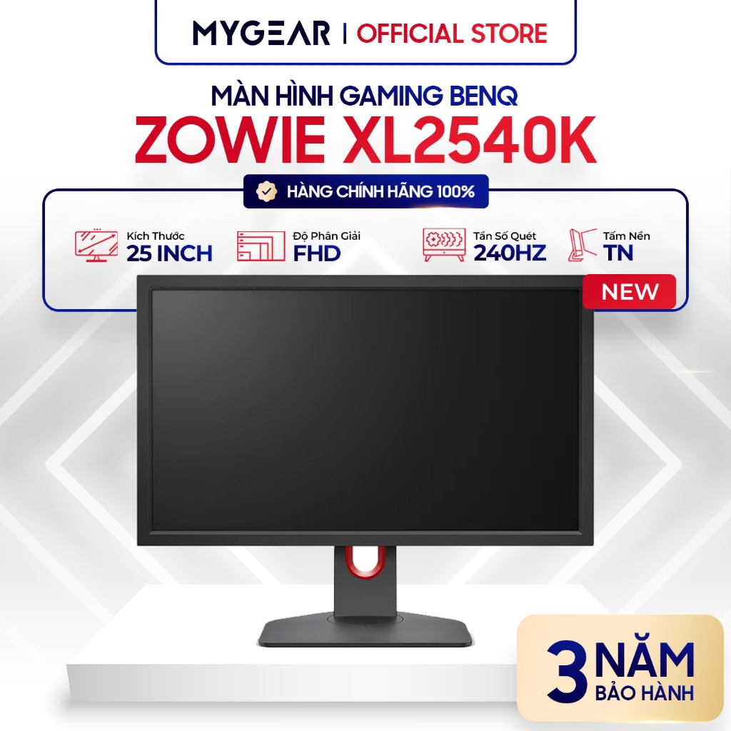 Màn hình Gaming BenQ Zowie XL2540K 25“ FHD TN 240Hz (Displayport, HDMI ...