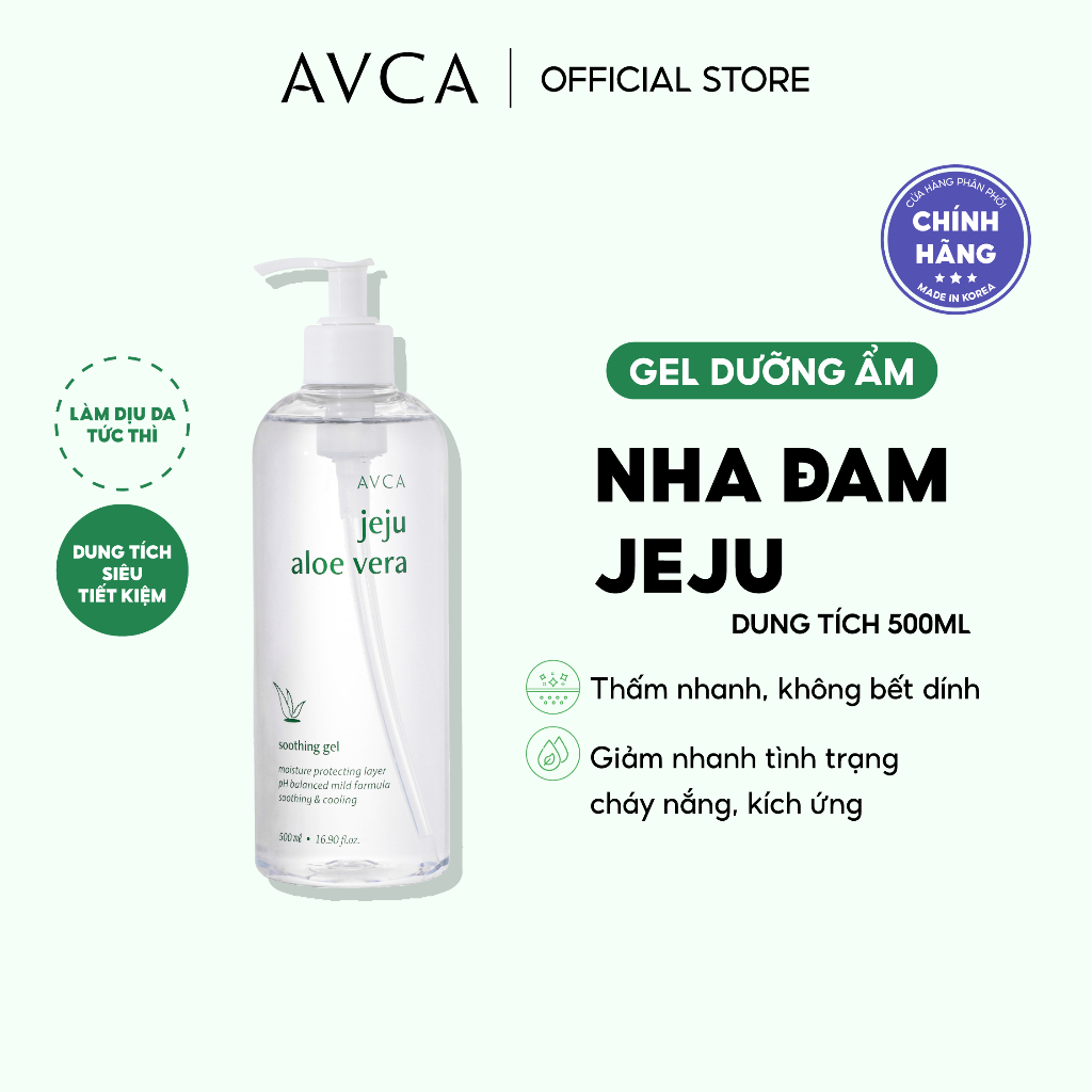 Gel nha đam, gel lô hội dưỡng ẩm, làm dịu và phục hồi da mặt, tóc và ...