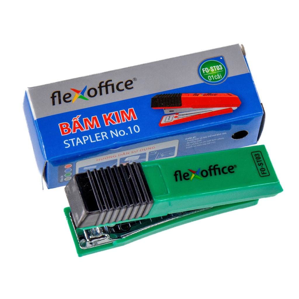 [MUA SỈ GIẢM 10%] Máy bấm kim, dập ghim giấy No.10, Thiên Long FO-ST03 ...