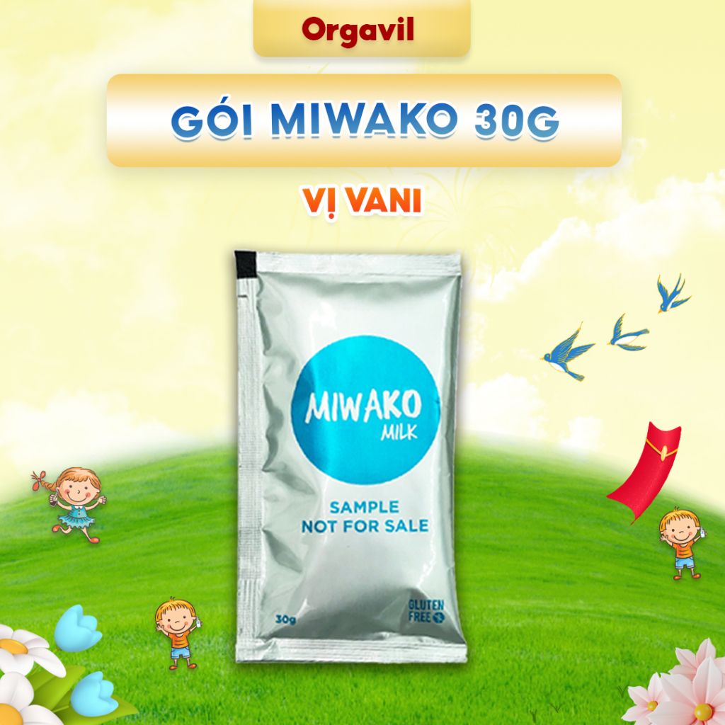 Sữa Hạt Miwako Vị Gạo Gói Dùng Thử 30g Dinh Dưỡng Hoàn Chỉnh - Orgavil ...