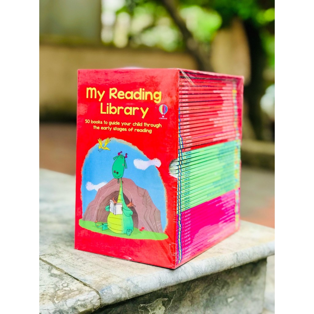 [Bộ Nhập] USBORNE MY FIRST READING LIBRARY - ĐỎ - 50q (có file nghe ...
