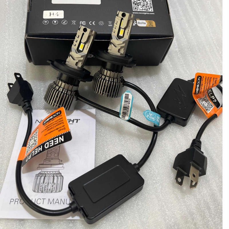 đèn led ô tô novsight n75 H4 (qua sử dụng) | Shopee Việt Nam