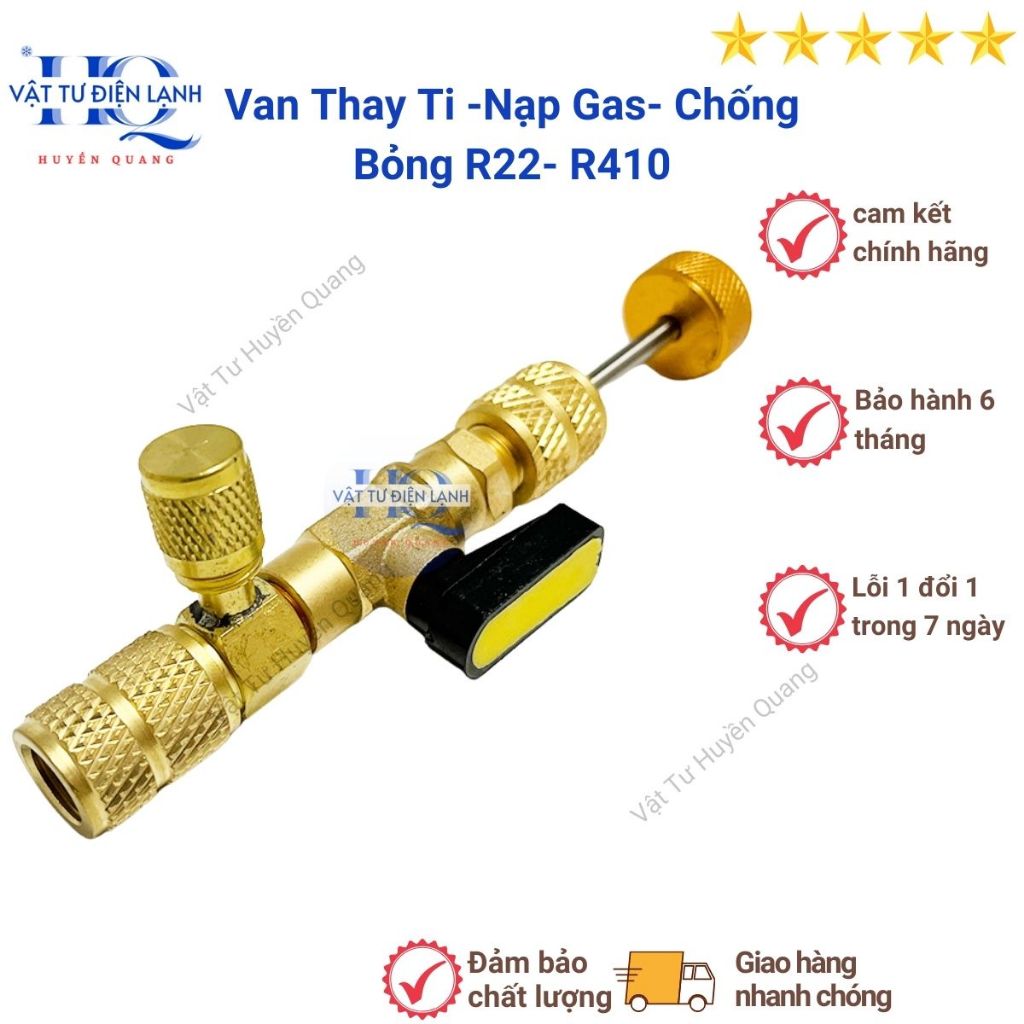 Van thay ti điều hòa sạc gas R22, R410, R32 cực tiện lợi - và là van ...