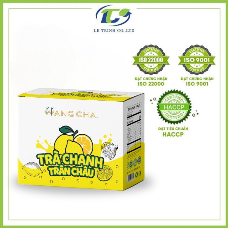Hộp Trà Trái Cây Wangcha Tiện Lợi Vị Chanh - Trà Chanh Thơm Ngon Có ...