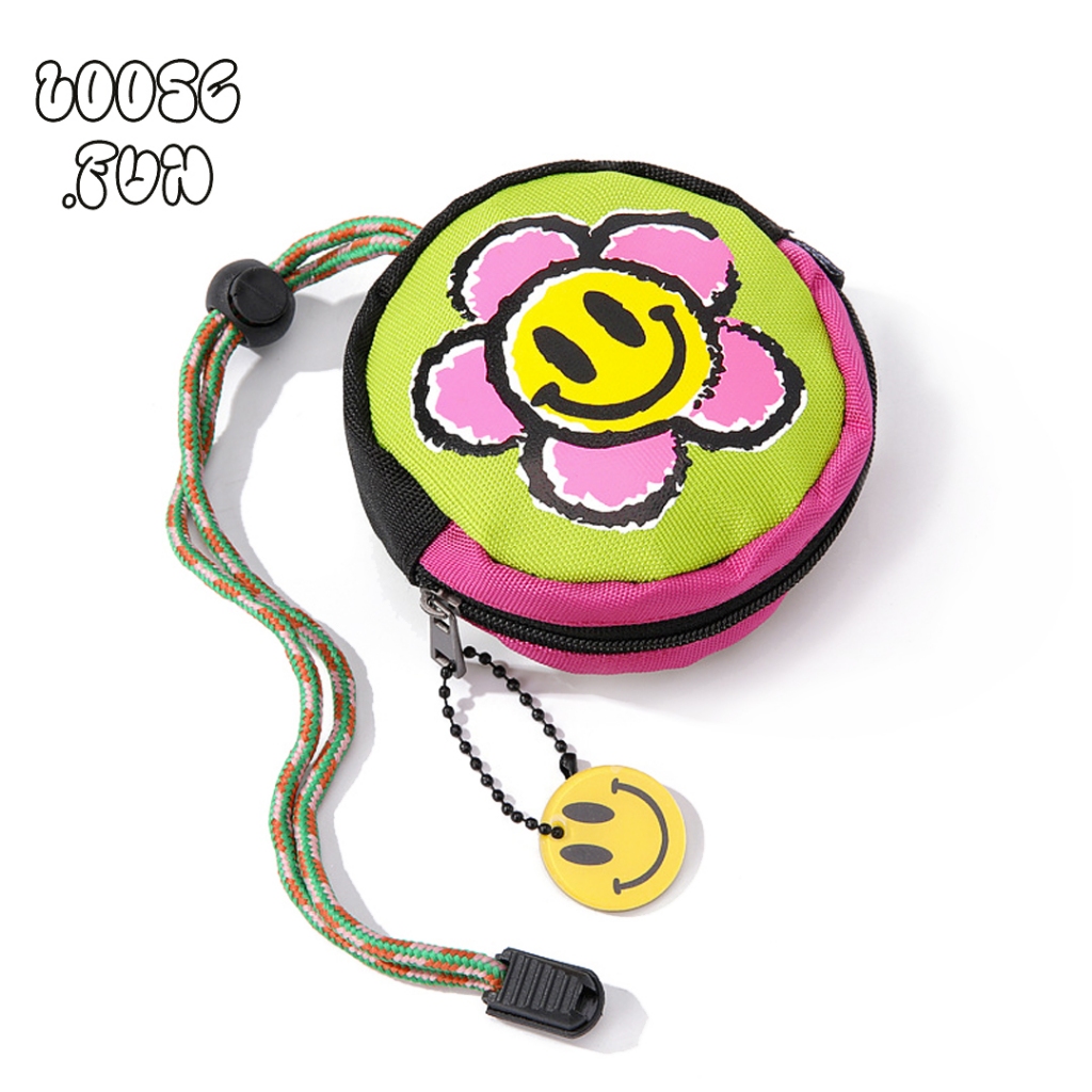 Túi Smiley Hồng Cute Hạt Me | Loose.fun | Shopee Việt Nam
