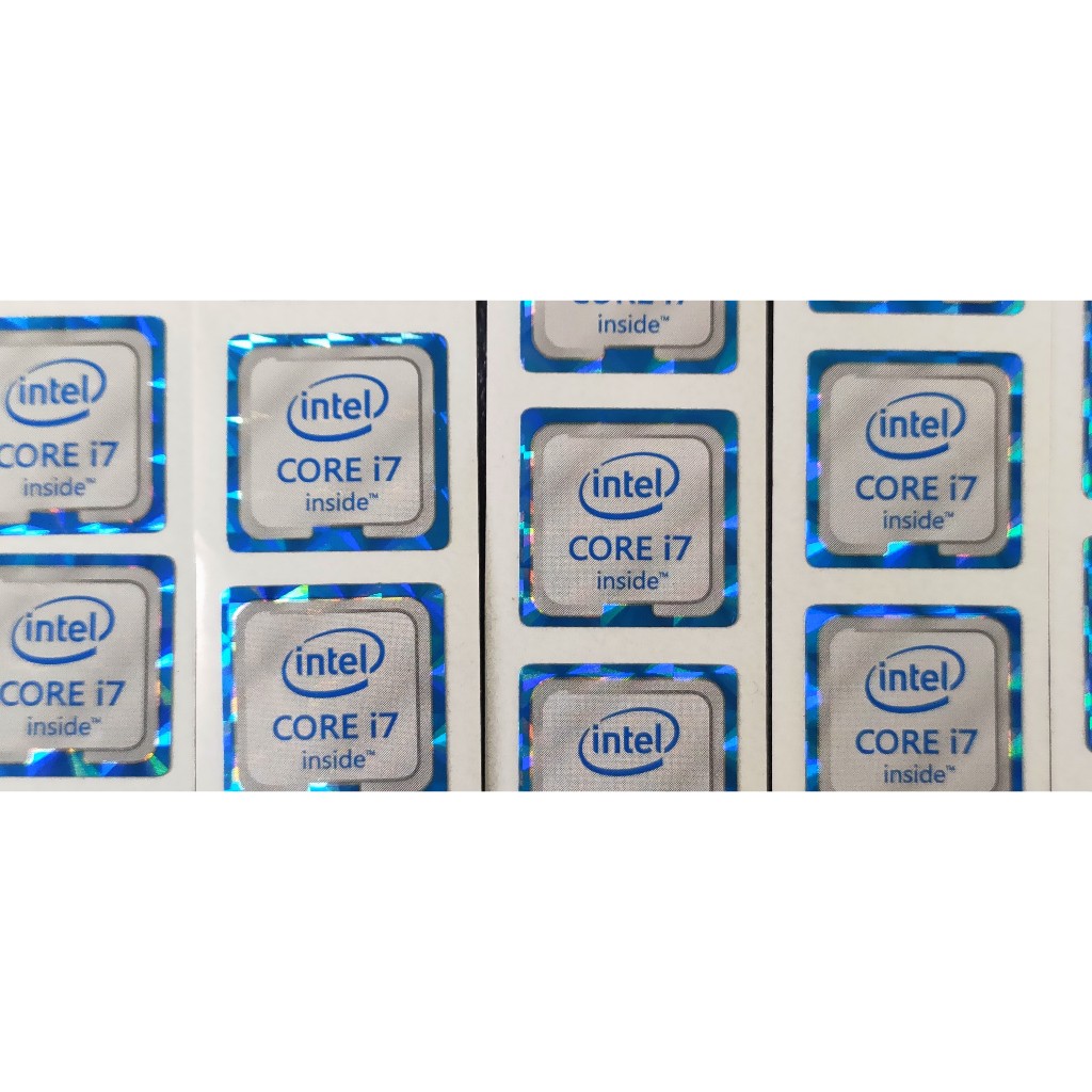 tem core i7 gen 6,7 sử dụng thay thế dán cho laptop dell hp | Shopee ...