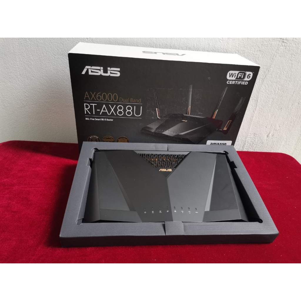 Bản quốc tế - Bộ Phát WiFi, AiMesh Hai Băng Tần ASUS RT- AX88U PRO/ RT ...