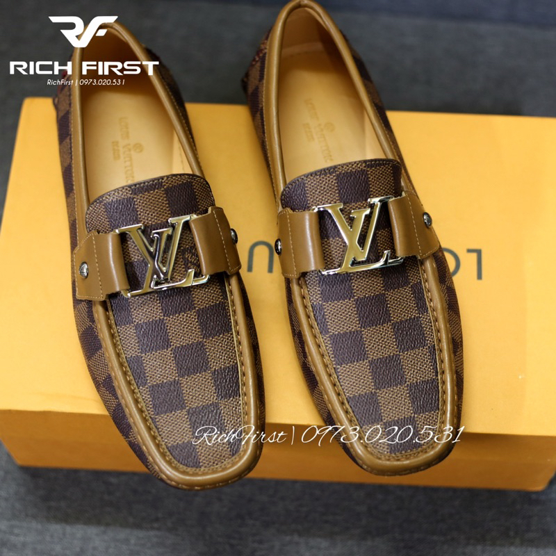 Giày Moca LV Da Bò | Shopee Việt Nam