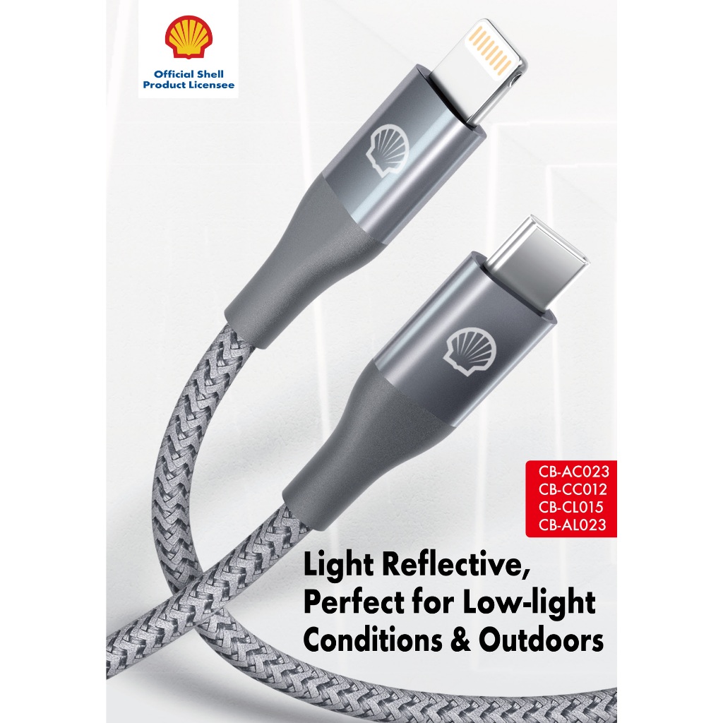 Cáp sạc CB-CC012 SHELL C TO C 60W | Shopee Việt Nam