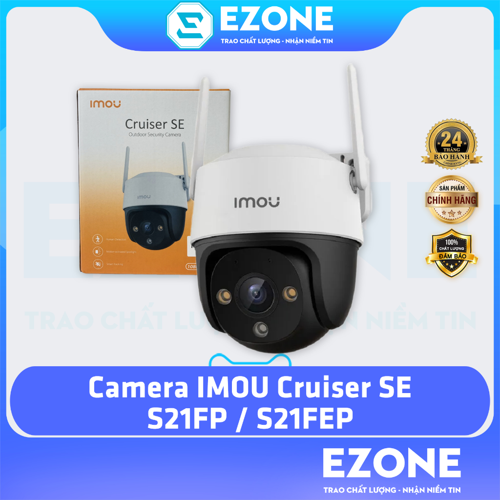 Camera Imou Ngoài trời S21FP, S21FEP Wifi Độ nét cao, Đàm thoại 2 chiều ...