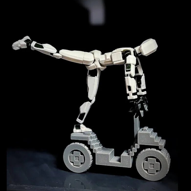 Kit Mô Hình Figure Robot DUMMY 13 Mô Hình Có Khớp Cử Động Siêu Thật ...