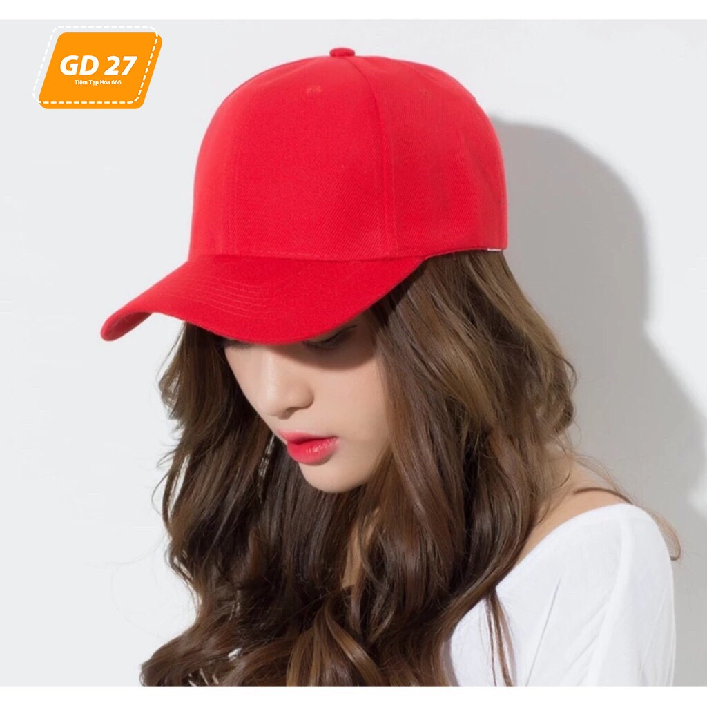 Mũ lưỡi trai nam nữ chông tia uv trơn chất kaki phong cách thể thao tập gym GD27 - Tiệm Tạp Hóa ...