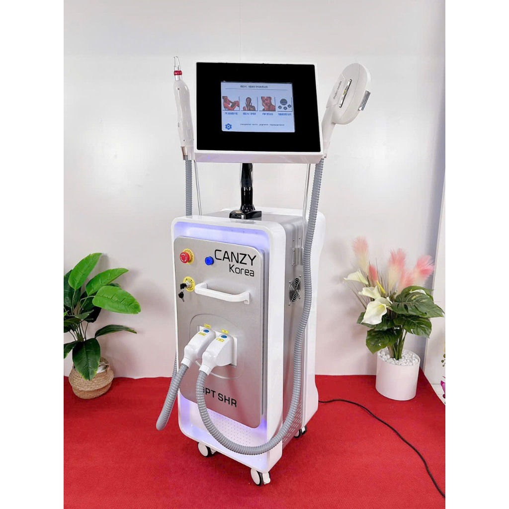 [CANZY KOREA LASER 2IN1] TRIỆT LÔNG XÓA XĂM CANZY KOREA LASER 2IN1 DÙNG ...